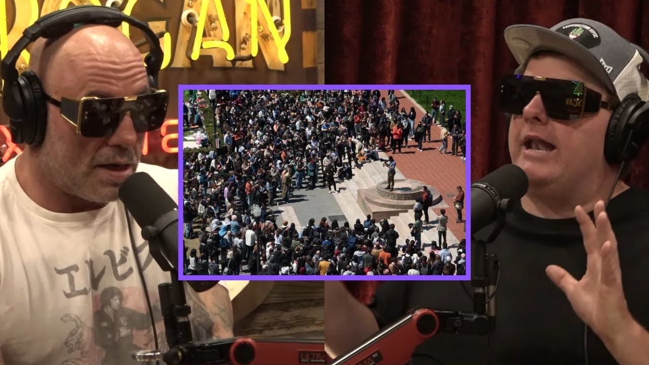 Tim Dillon Went to a College Protest - Joe Rogan - YouTube