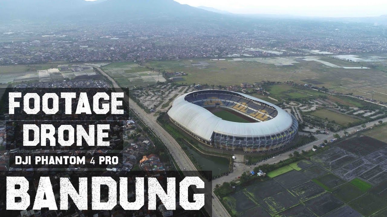 GBLA - Bandung // DJI Phantom 4 Pro \\ FREE FOOTAGE 4K - YouTube