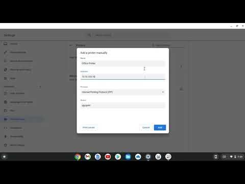 How To Add Your Copier | MFP | Printer to Chromebook - YouTube