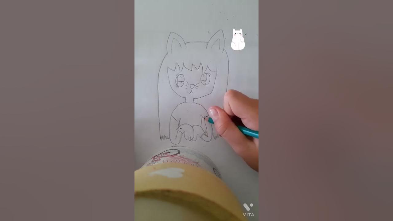 How To Draw Cat Girl Youtube