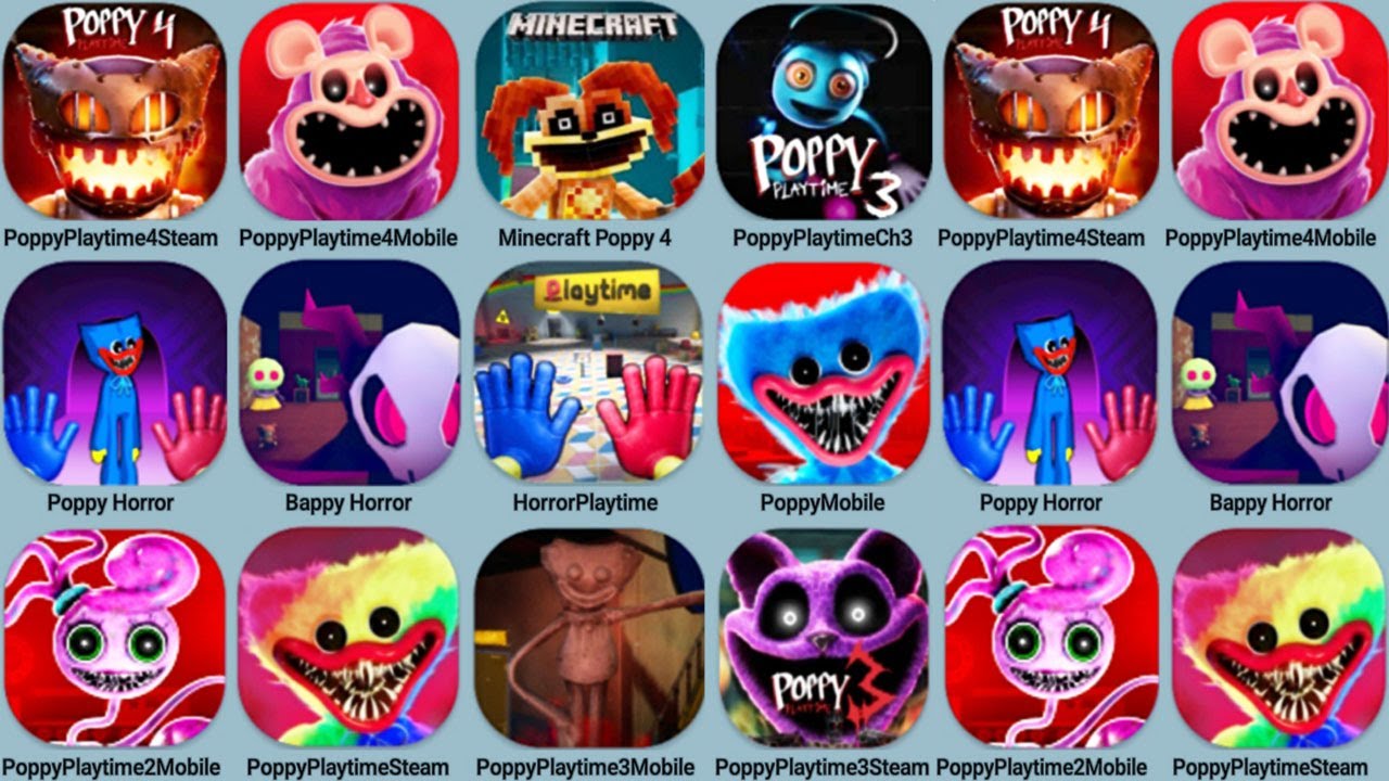 Poppy Playtime 4 Steam, Poppy 4 Mobile, Poppy 4 Minecraft, Poppy3Mod ...