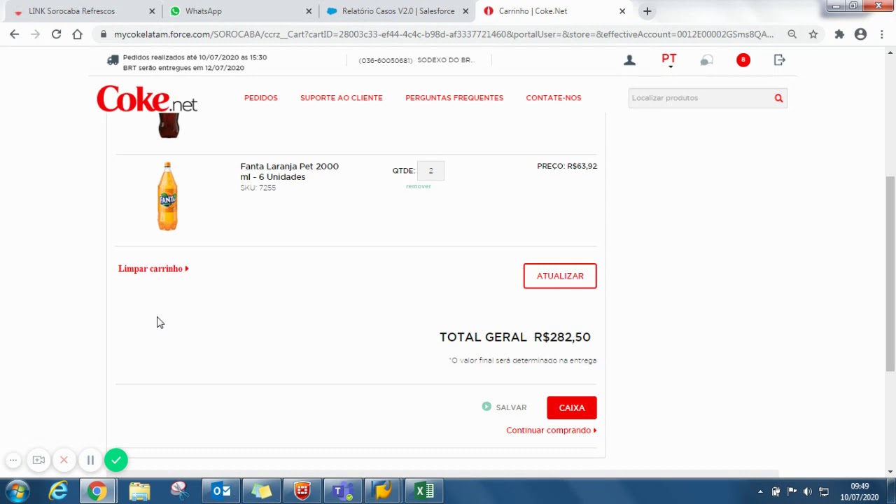 Bem Vindo Coke Net Restaurantes rede Sodexo - YouTube