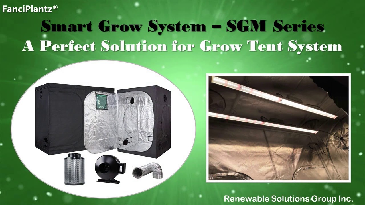 Indoor Garden For Your Smart Grow System - YouTube