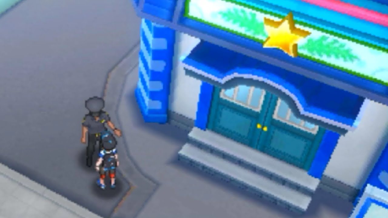 Pokemon Sun & Moon - POLICE STATION Location Walkthrough Gameplay - YouTube