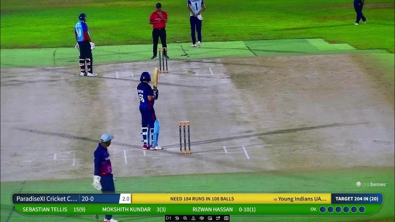 Young Indians - YICC vs ParadiseXI Cricket Club | MCC Saturday Champions Cup VII | MCC Cricket ...