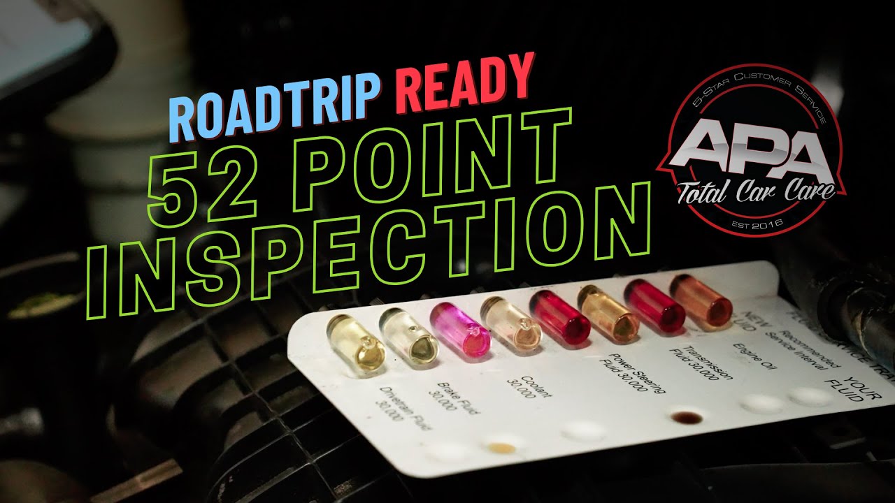 52 Point Inspections | APA Total Car Care - YouTube