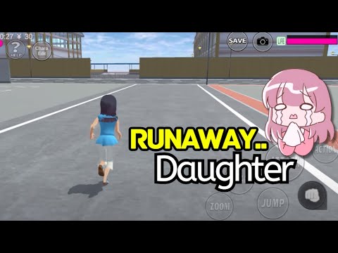 Runaway Daughter Saga | SAKURA School Simulator Gameplay 🌸 - YouTube