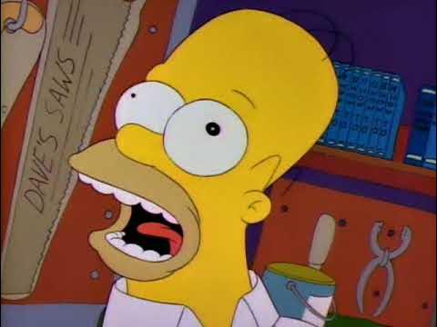 The Simpsons Edit - Recut - Homer Builds A Spice Rack - If Season 2 Homer was Season 10 - YouTube
