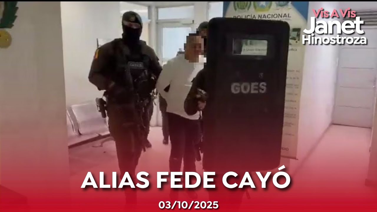 Así fue la captura de alias Fede - YouTube