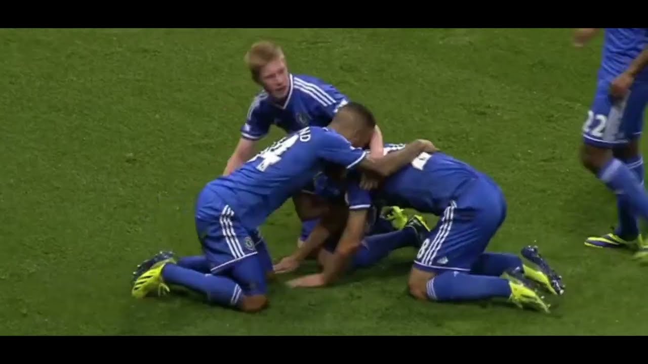 Chelsea 2-0 Arsenal 2013 - League Cup - Azpilicueta/Mata - YouTube