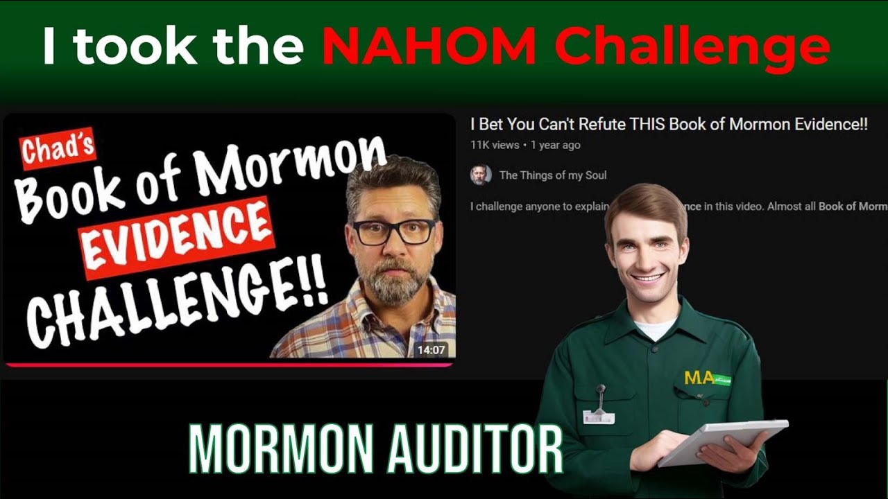 I took the Nahom Challenge - Mormon Auditor E08 - YouTube
