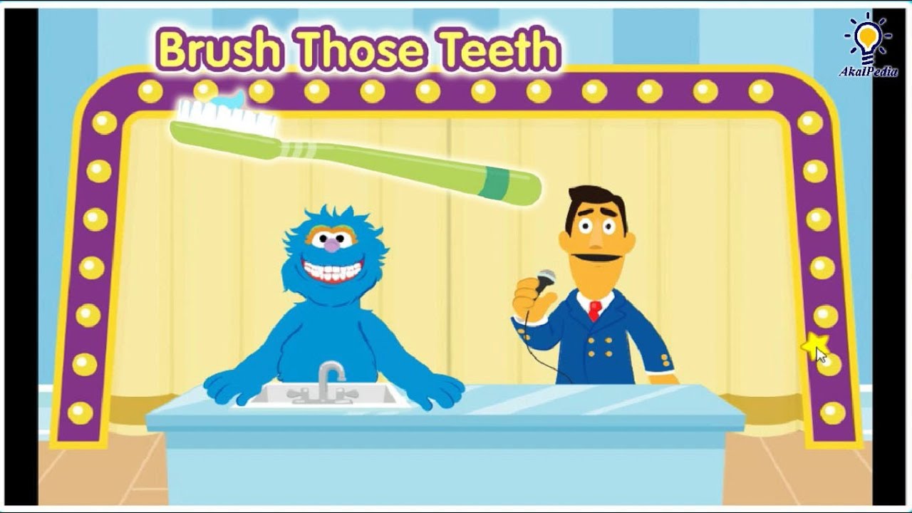 Brush Those Teeth - Sesame Street Educational Games #learning #elmo #sesamestreet #toddlers # ...
