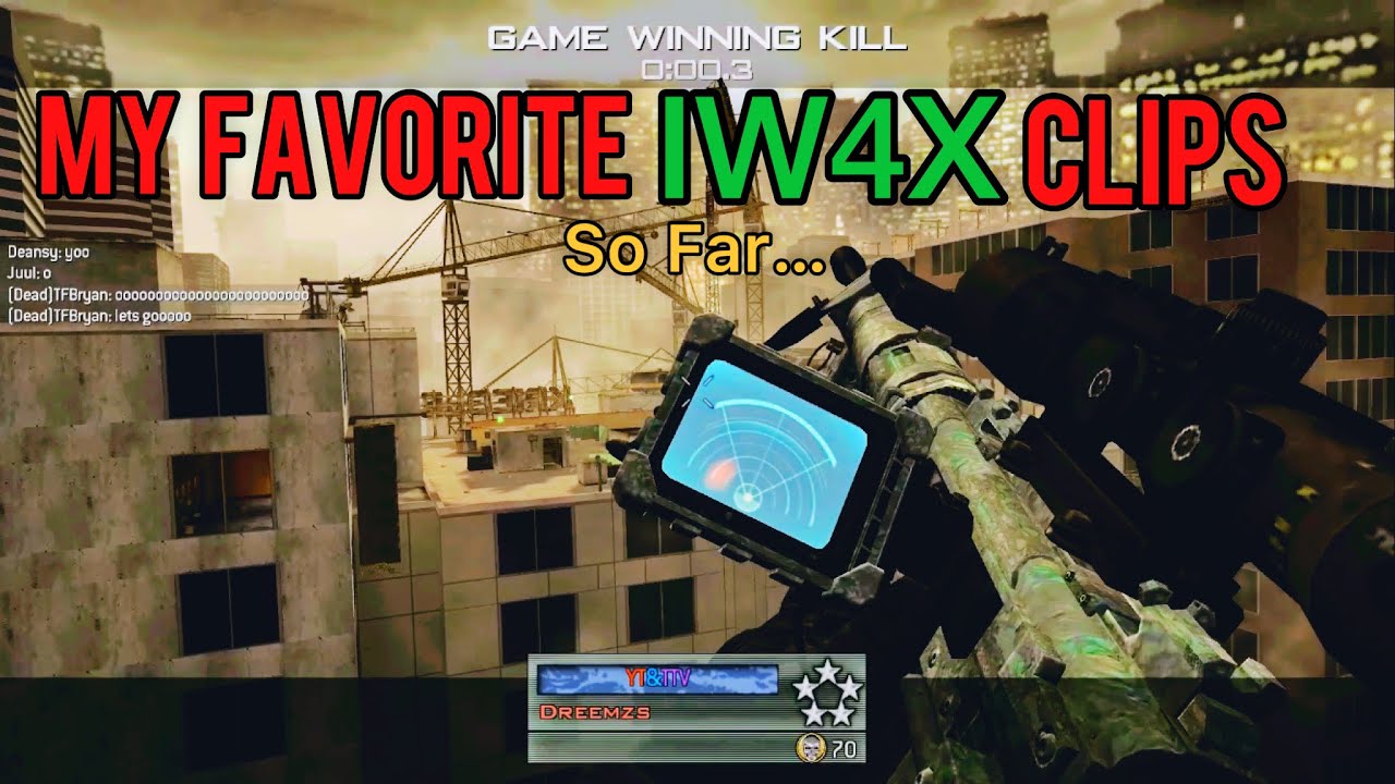 My Favorite IW4X Clips! So far… #mw2 #trickshots #cod #IW4X - YouTube