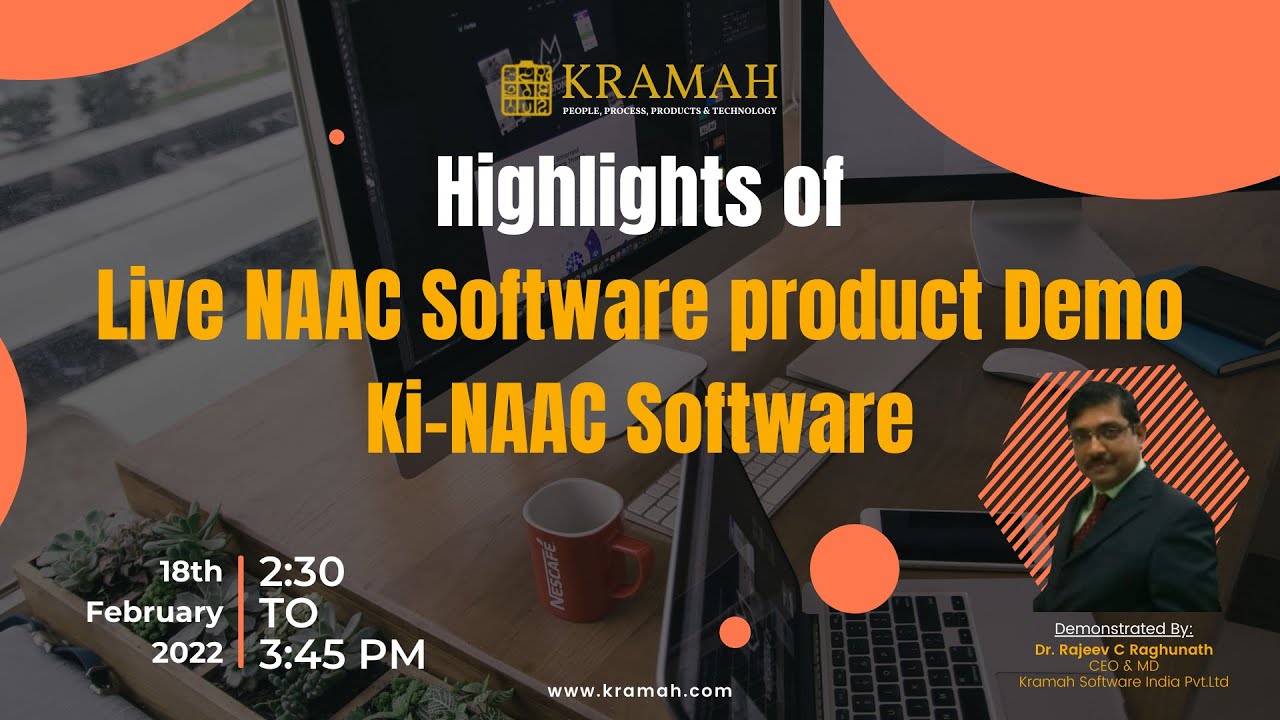 Features of Ki-NAAC Software | Kramah NAAC Software | 18th Feb Webinar - YouTube