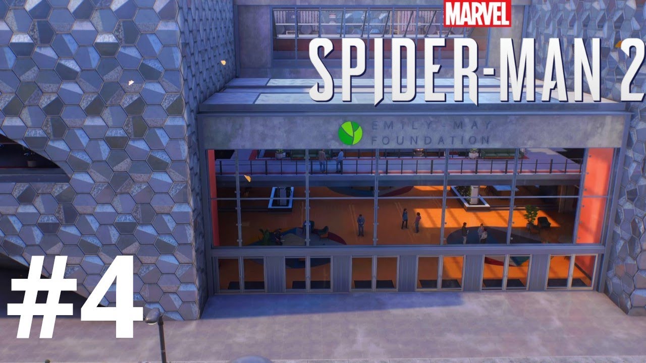 MARVEL'S SPIDER-MAN 2 | #4 Conhecendo a Fundação Emily May. - YouTube