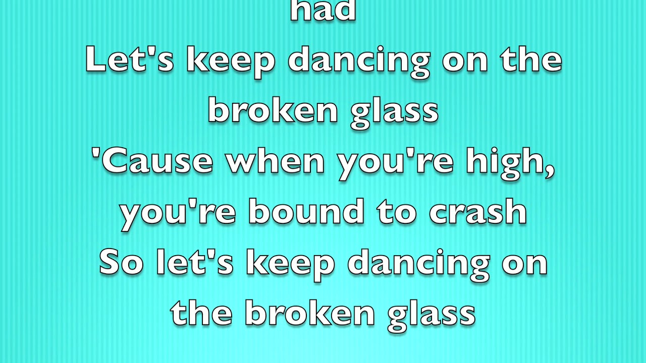 Kygo - Broken Glass [Full Song Lyrics] - YouTube