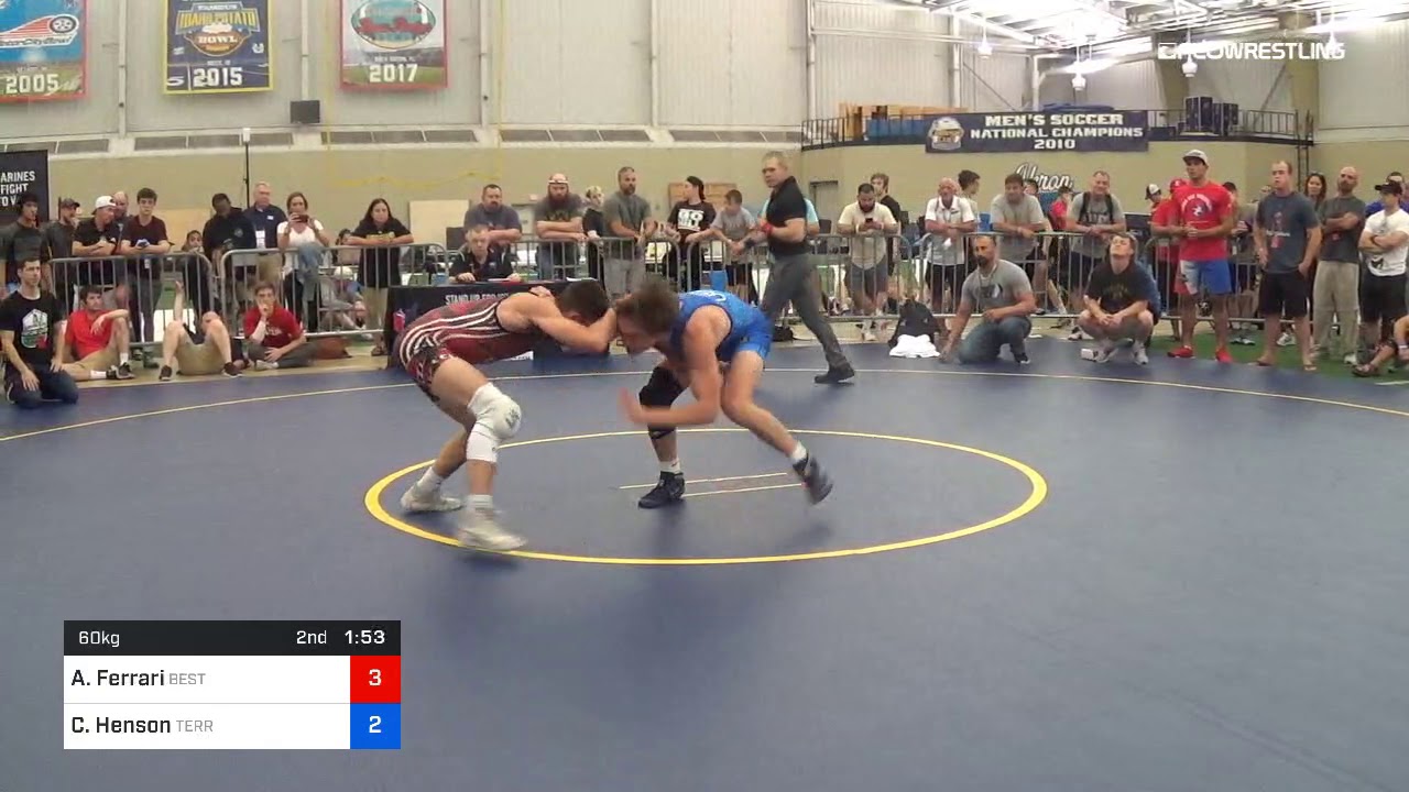 60 Kg Round Of 16 Anthony Ferrari Best Trained Vs Caleb Henson Terry ...