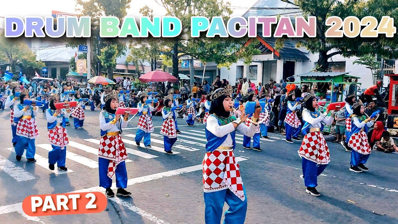 DRUM BAND SD SMP PACITAN AGUSTUS 2024 TERBARU - YouTube