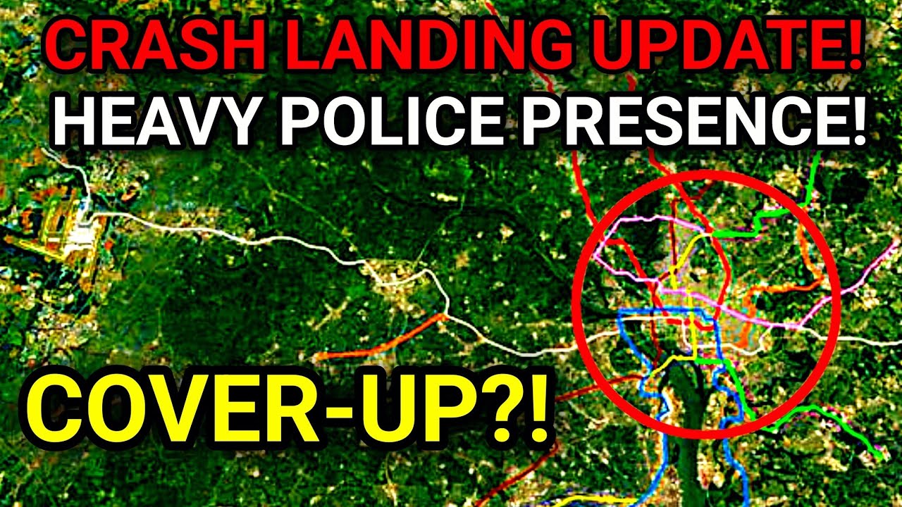 Crash Landing In Washington DC Update! Heavy Police Presence! - YouTube