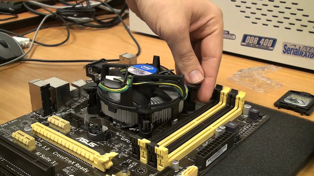 i5 CPU Processor installation into motherboard - YouTube