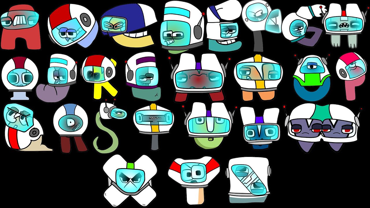 Alphabet Reverse toy (All Letter.. FROM O) BUT THEY ALL IN SPACE - YouTube