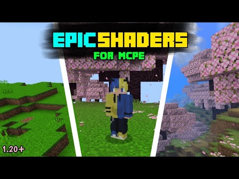 2 BEST EPIC SHADERS FOR MINECRAFT POCKET EDITION | #minecraftpe - YouTube
