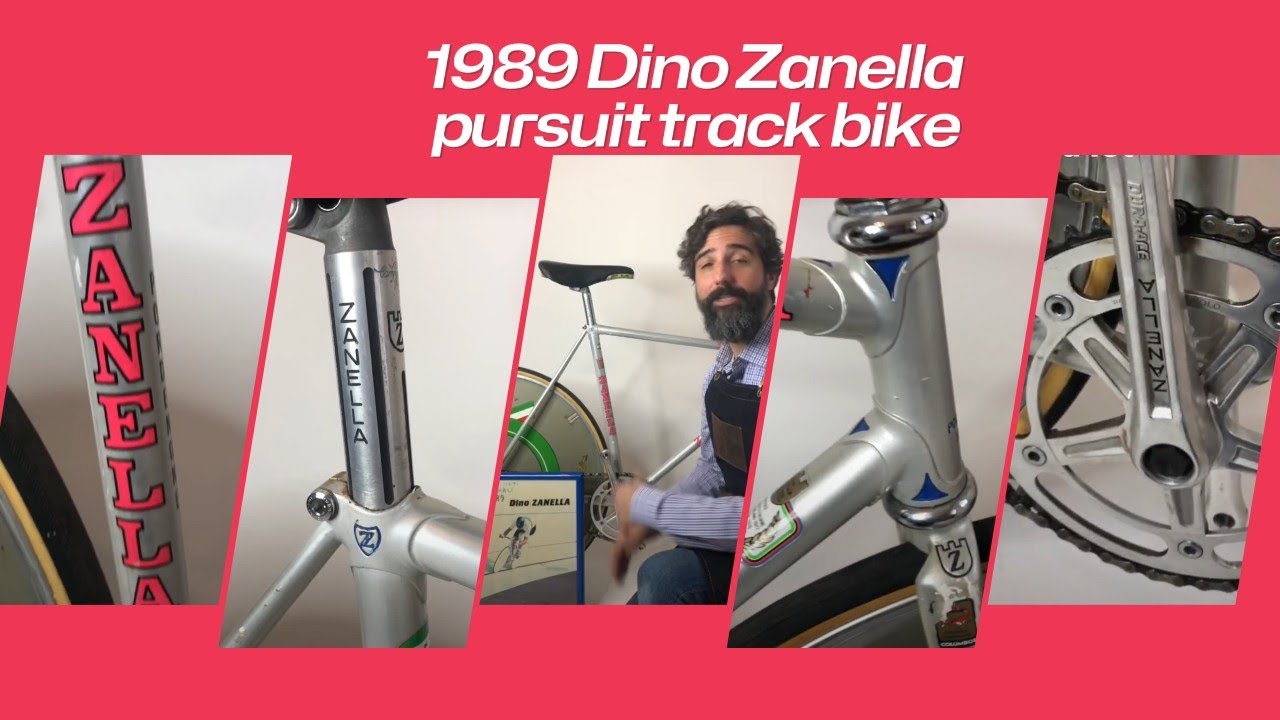 1989 Dino Zanella pursuit track bike - YouTube
