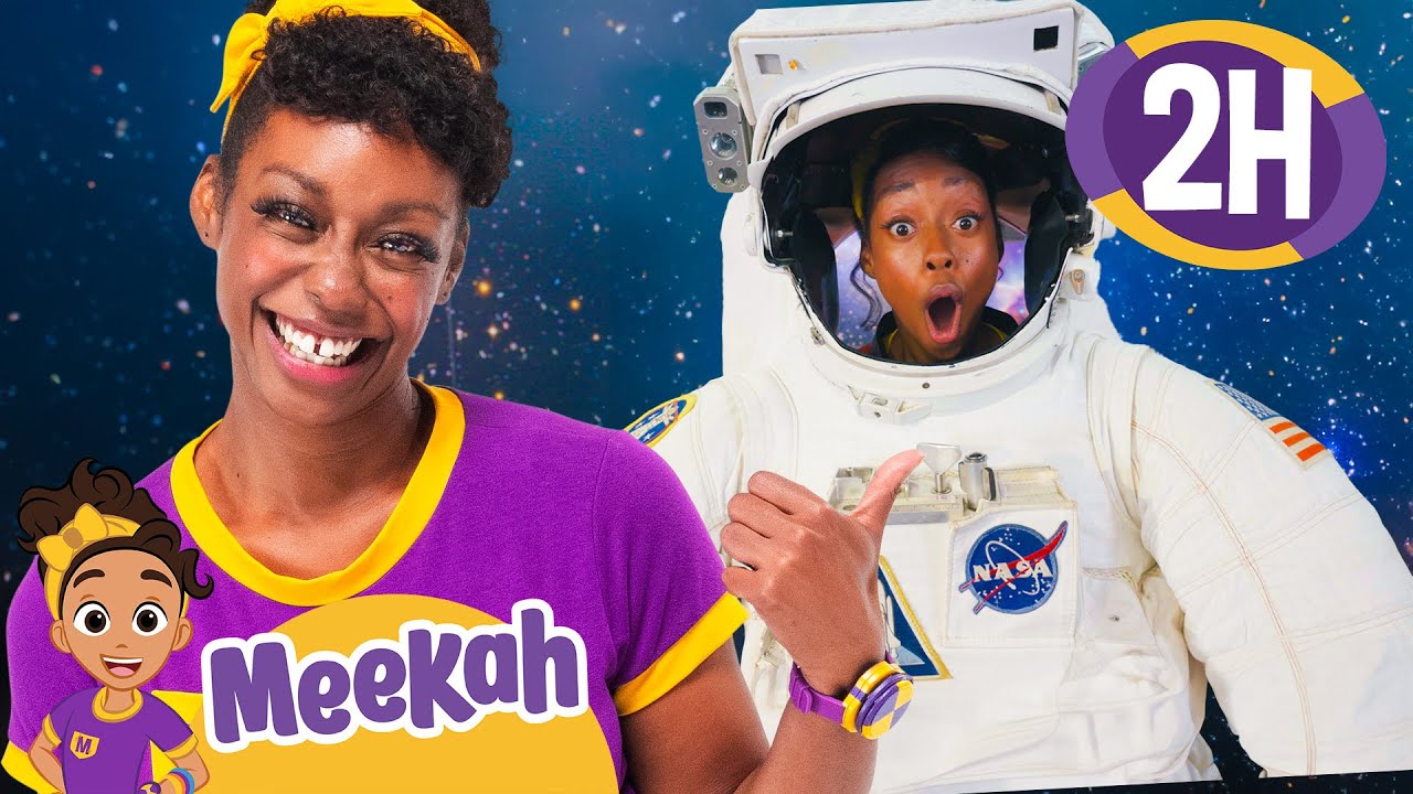 MEEKAH'S CRAZY SPACE EXPERIENCE + More | Blippi and Meekah Best Friend ...