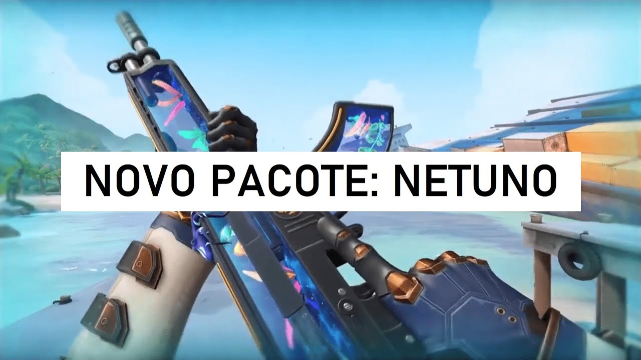 NOVO PACOTE: NETUNO - DEMONSTRAÇÃO DE VANDAL E FACA - YouTube
