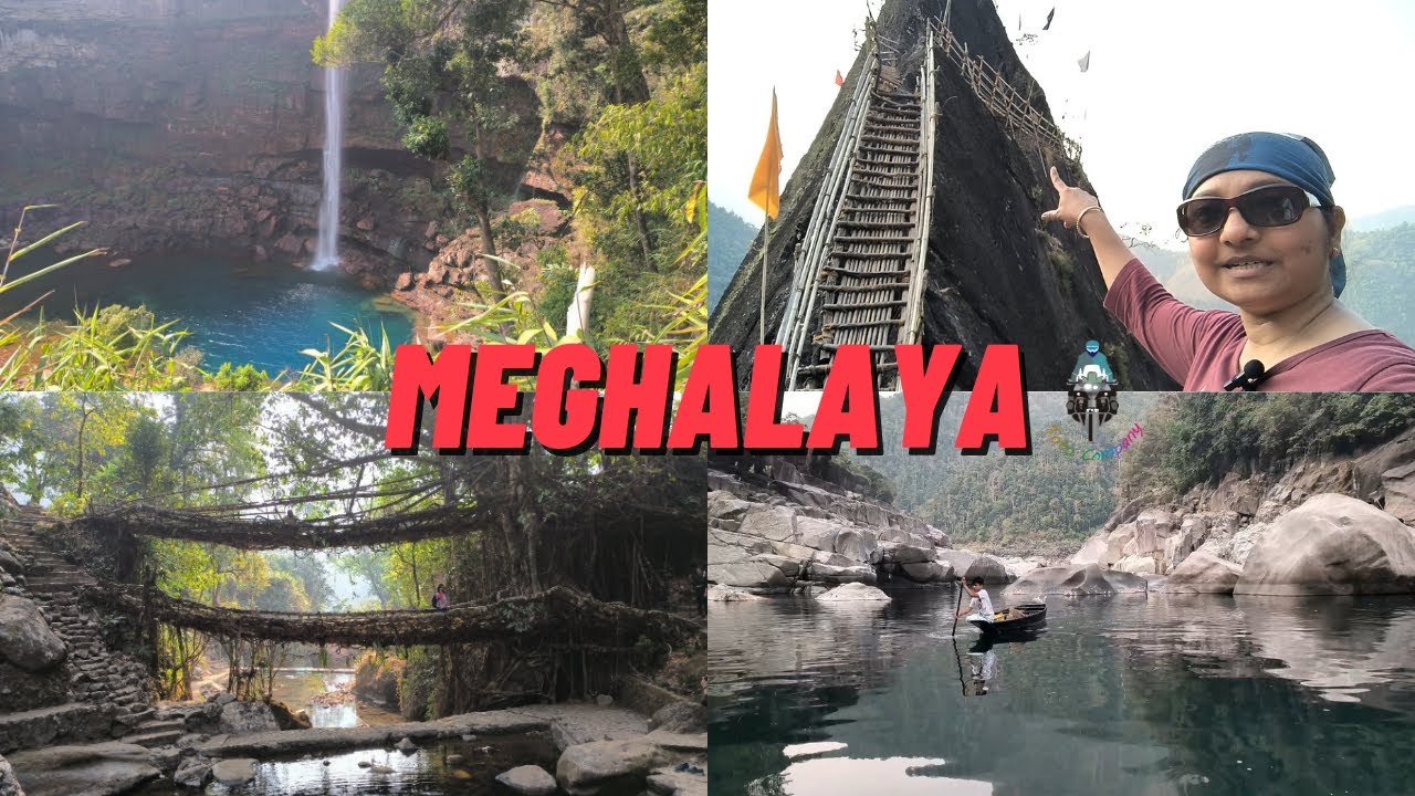 Meghalaya Tour II Meghalaya Bike Trip II Cherrapunji II Northeast India ...