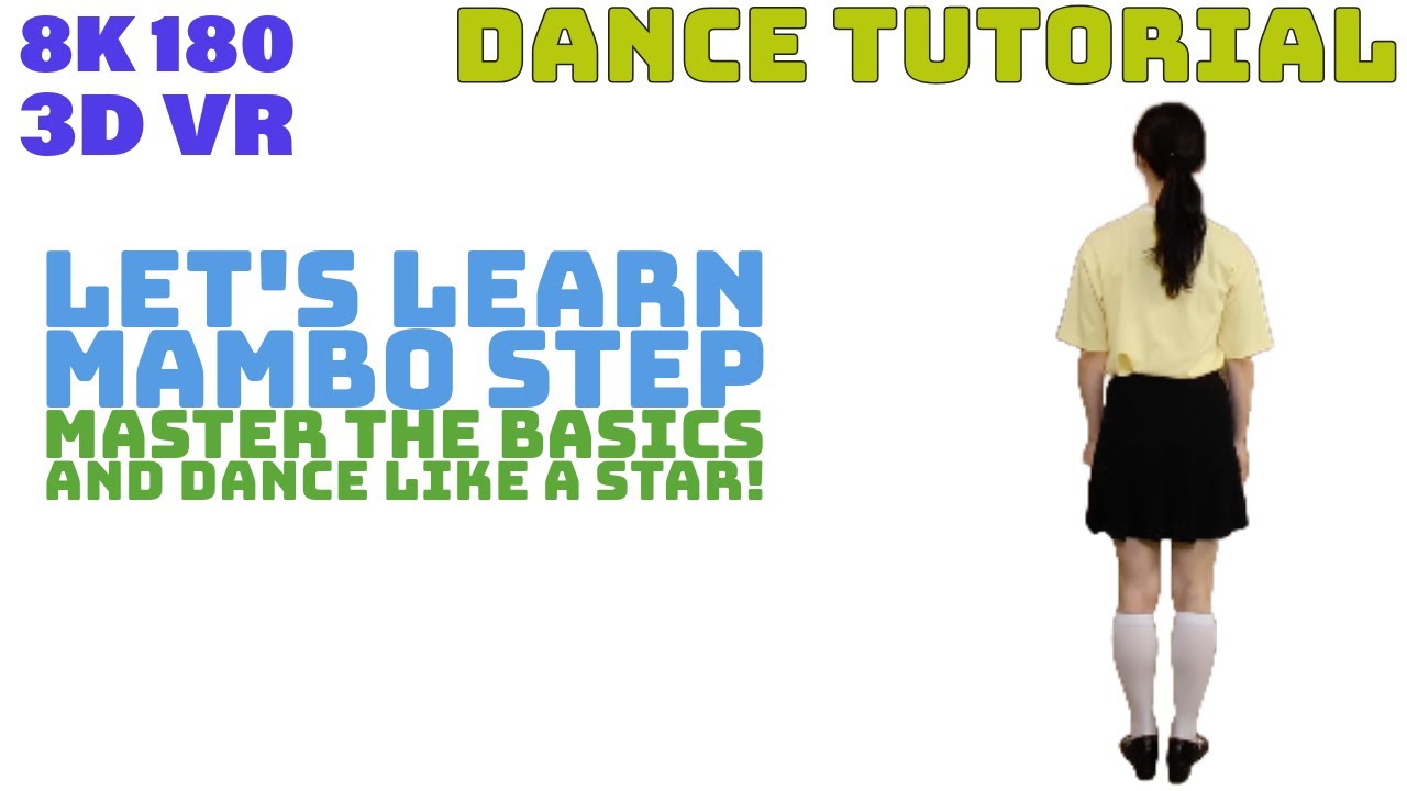 Dance VR Tutorial - Let's Learn the Mambo Step! #vr #vr180 #8K #linedance #tutorial - YouTube