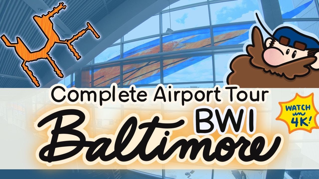 Baltimore/Washington International Airport - BWI - Complete 4K Airport ...