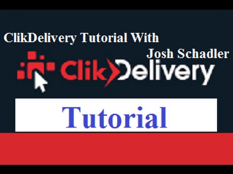 Click Delivery Tutorial and ClikDelivery Review - YouTube