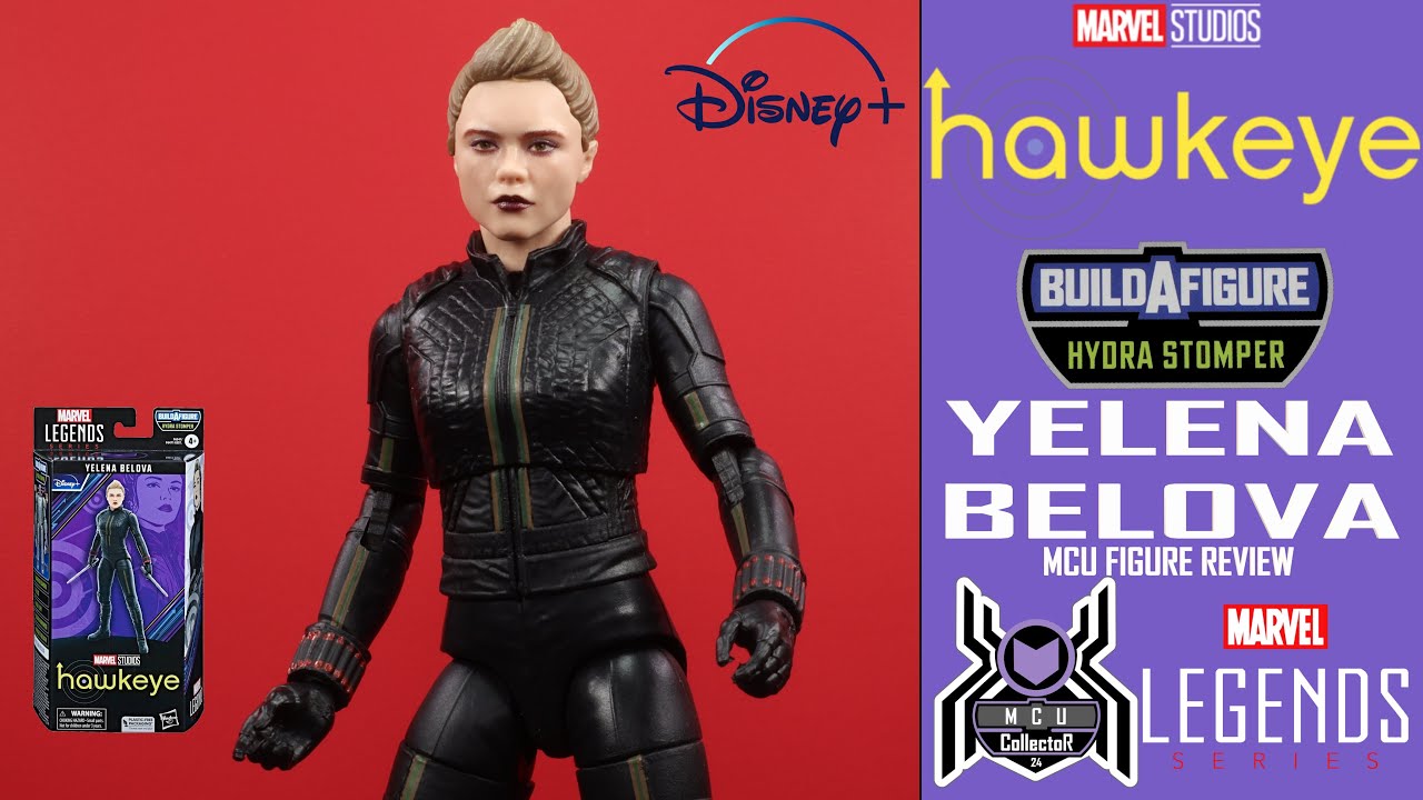 Marvel Legends YELENA BELOVA Hawkeye Disney+ Hydra Stomper BAF Wave MCU ...