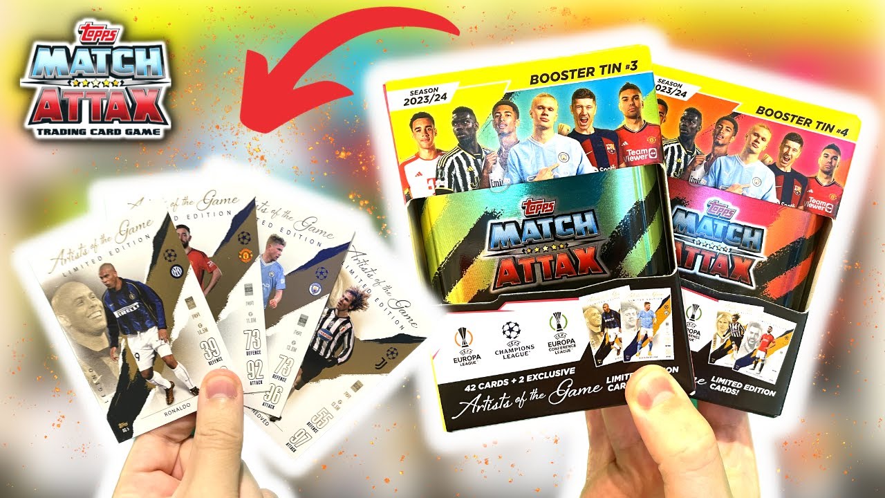 RARE KYLIAN MBAPPE ENERGY CARD! | TOPPS MATCH ATTAX 2023/2024 | BOOSTER ...