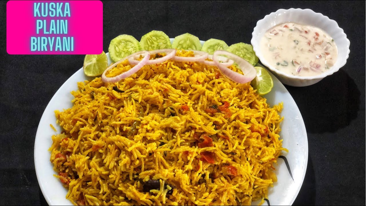 #Kuska | Khushka |Plain Biryani Rice |Bangalore Famous Khushka - YouTube