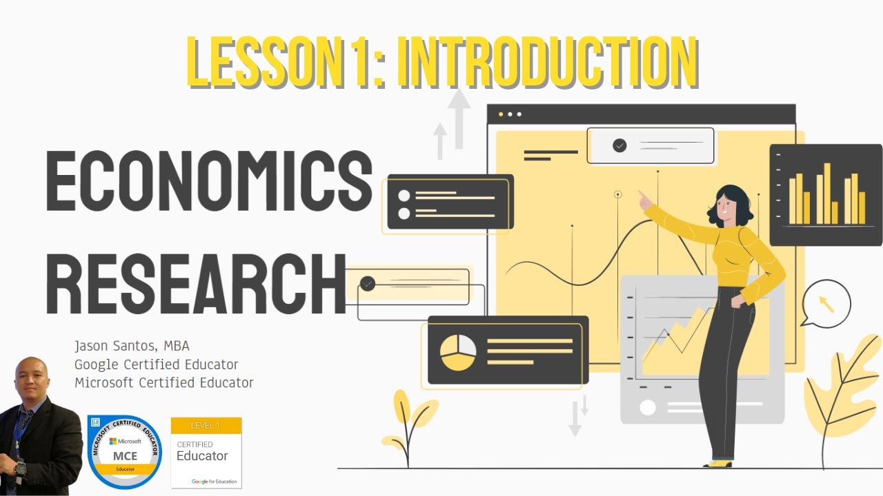 Economic Research 1 - Introduction - YouTube