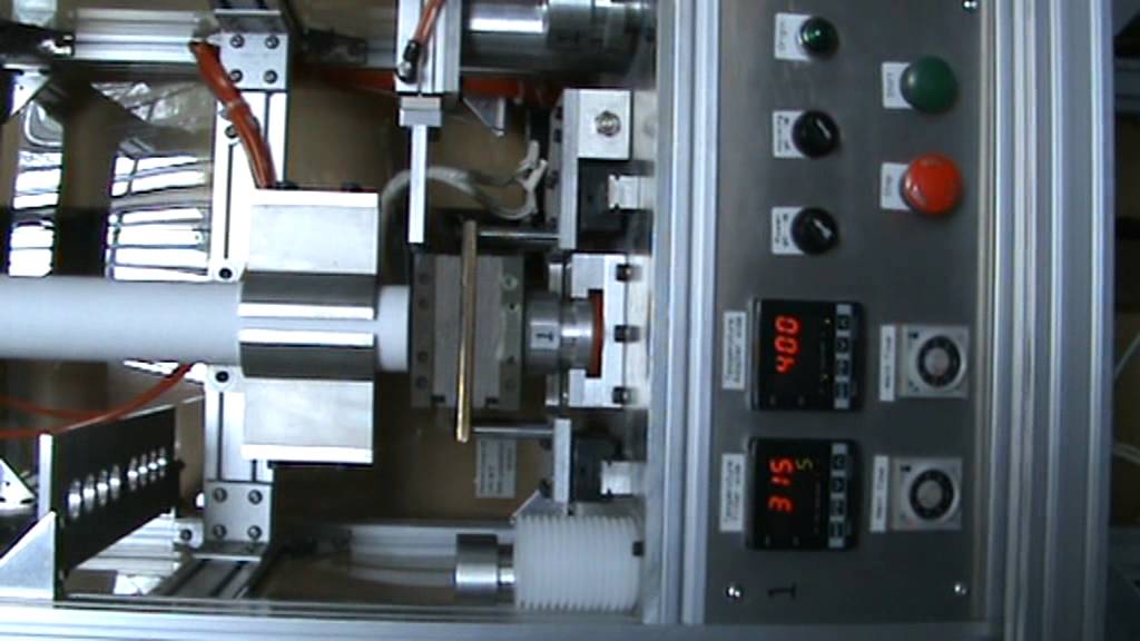 End cap welding - YouTube