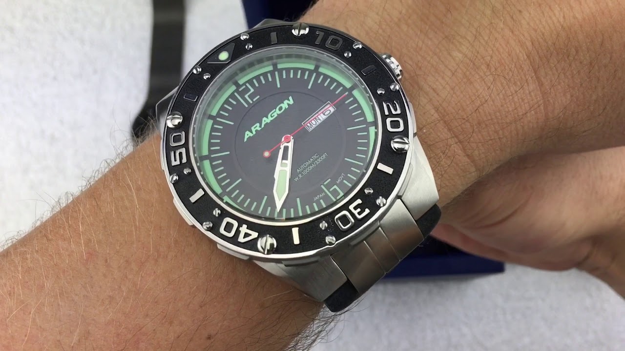 Aragon Watch Follow Up Review of The Aragon Enforcer NH36 Watch ...