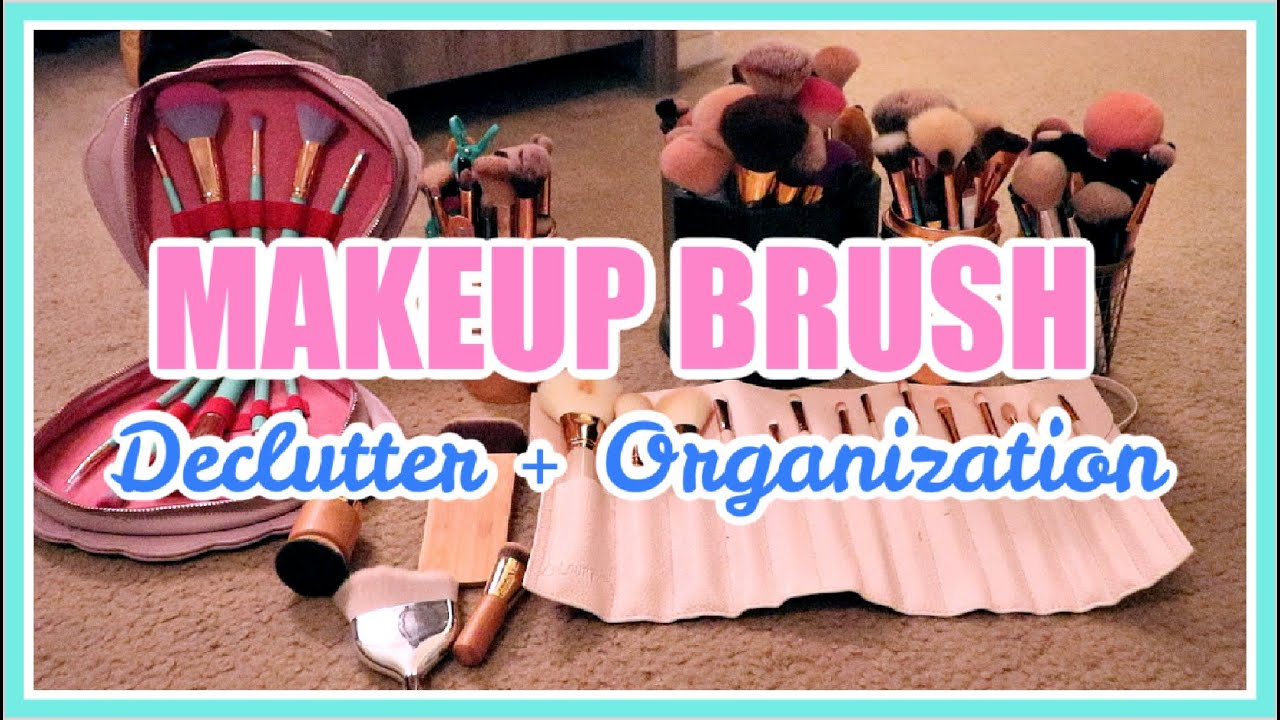 Makeup Brush Declutter: Elf + Luxie + Morphe + BH Cosmetics + More - YouTube