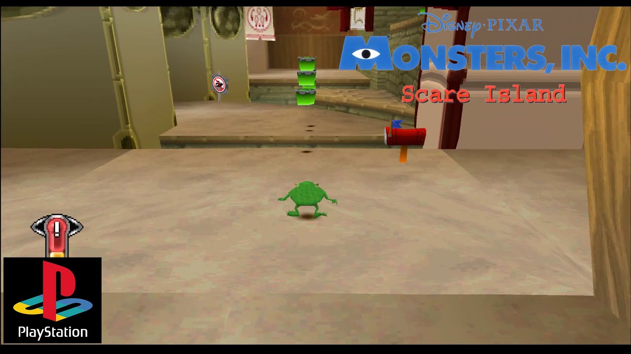 Disney Pixar: Monsters, Inc. Scare Island (PlayStation) 100% ...