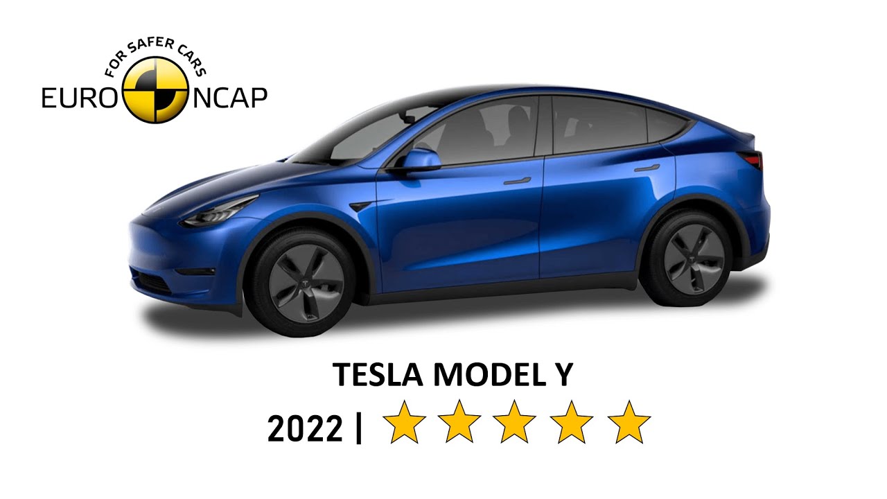 Tesla Model Y EuroNCAP Çarpışma Testi - YouTube