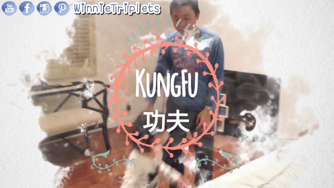 Triplets Shadowless Kung Fu Kick - YouTube