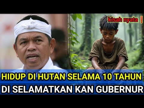Anak Hutan 10 Tahun Diselamatkan Dedi Mulyadi, Kini Jadi Guru Pelita Desa!