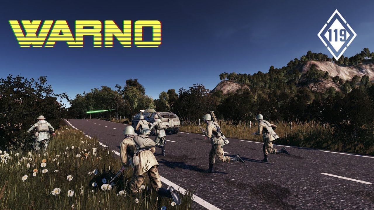 Warno 10v10 MP, 119th Tank Regiment fights 101st Airborne In Mountains ...
