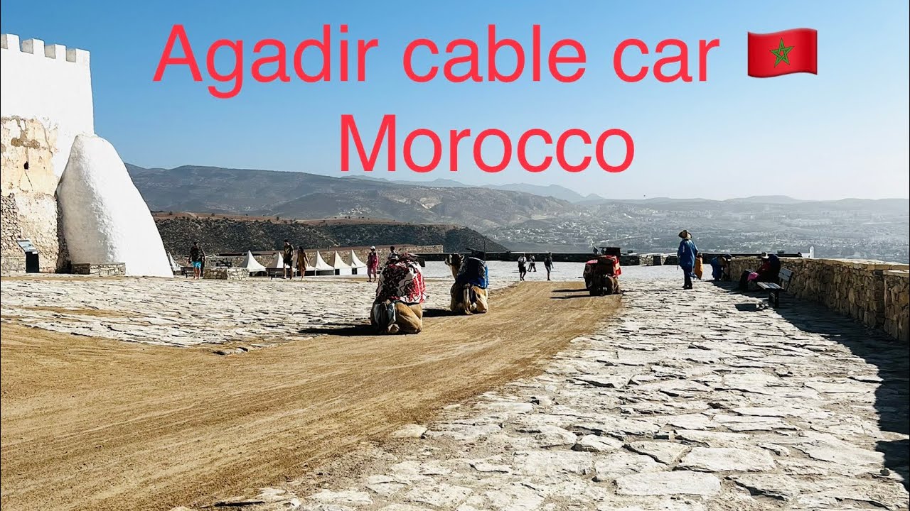 Agadir Morocco Cable Car 🇲🇦 #2022 #holiday #morocco #cablecar # ...