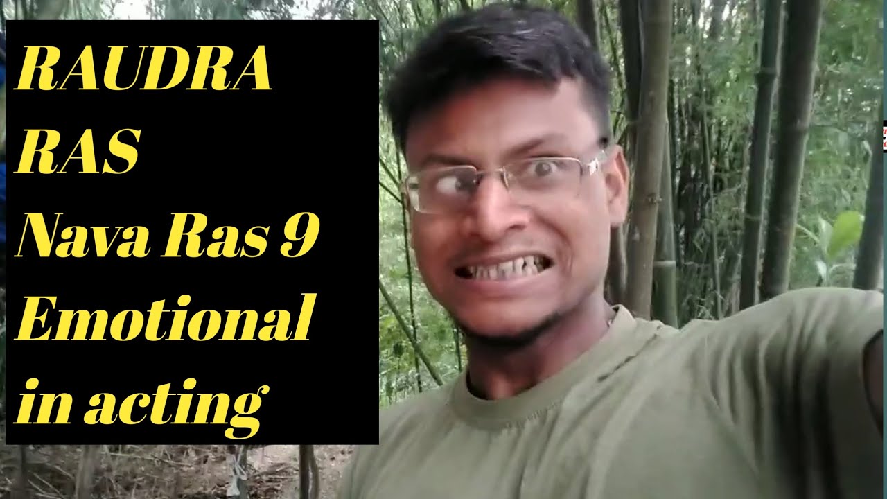 RAUDRA RAS/Nava Ras emotional in acting/acting practice session 2024p ...