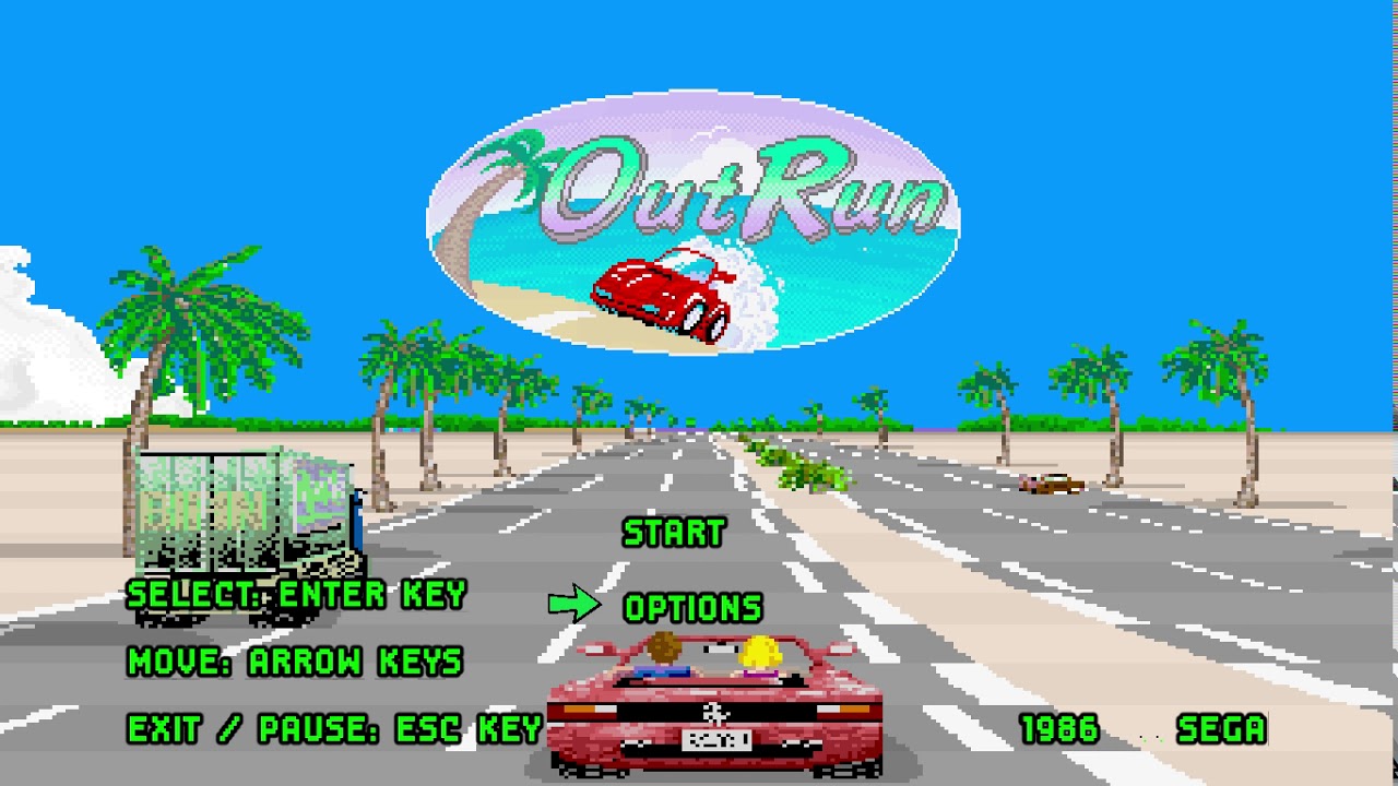 OutRun 1986 game based (Beta) - YouTube