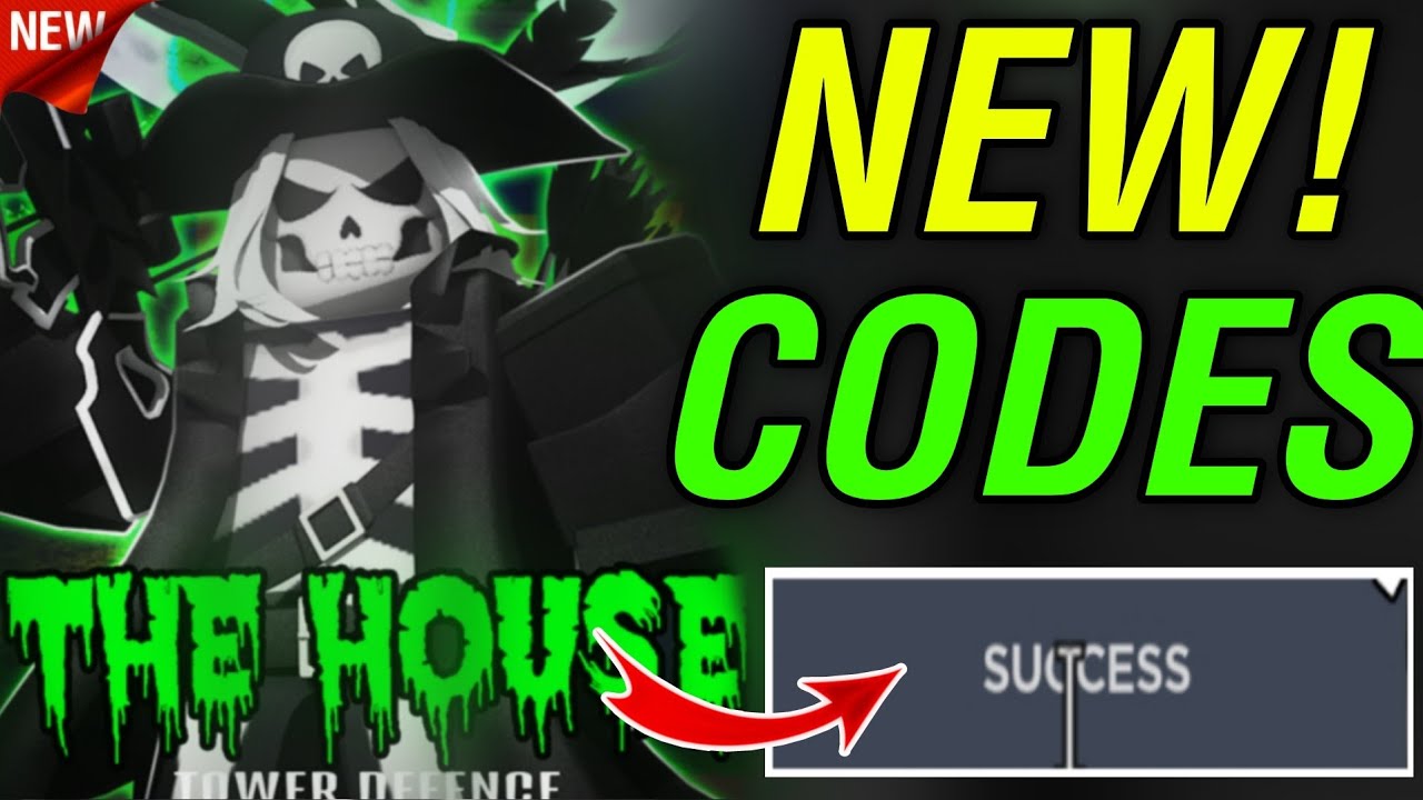 ⚠️NEW UPDATE⚠️THE HOUSE TD ROBLOX CODES 2023 -THE HOUSE TD CODES ...