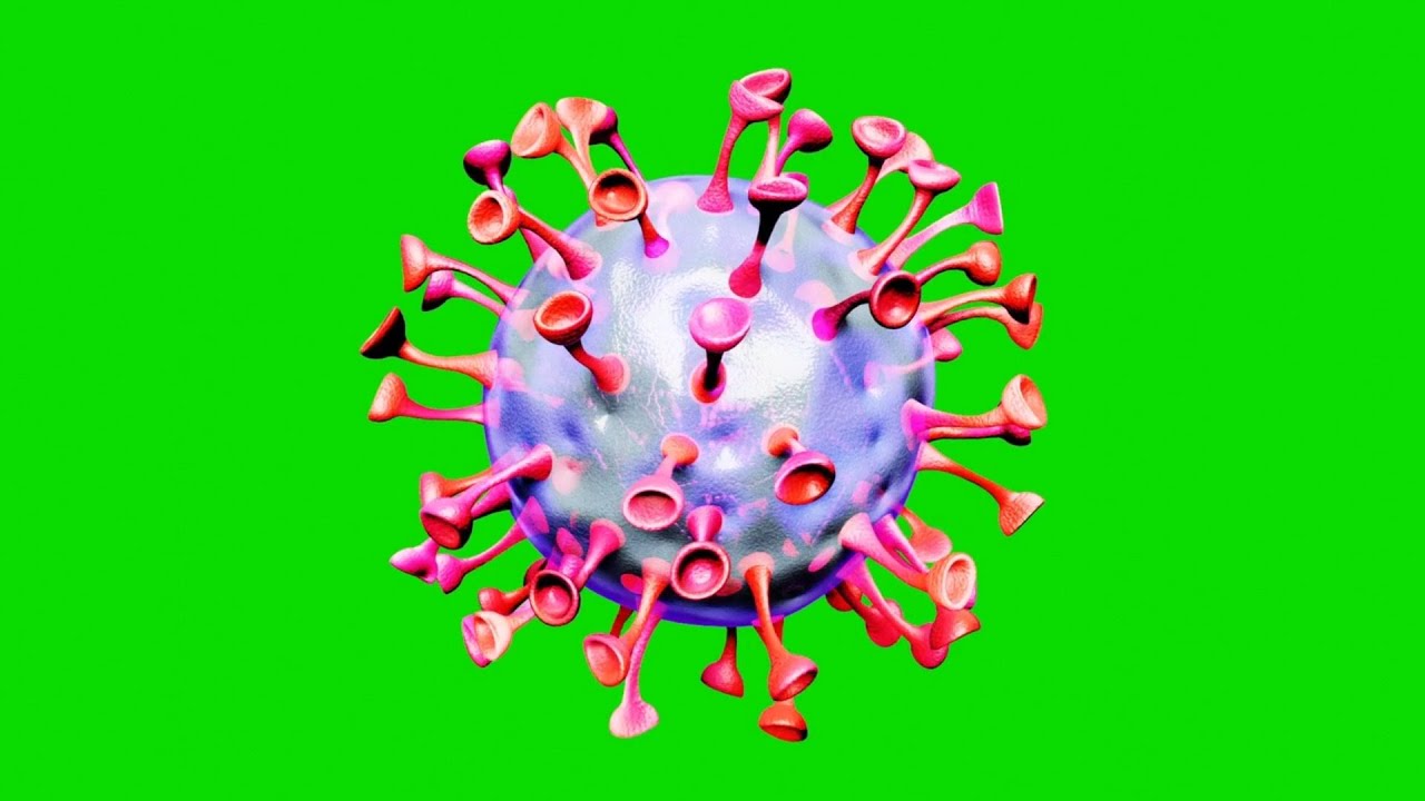 Green Screen Coronavirus Video Effects | Green Screen Virus 3D Free ...